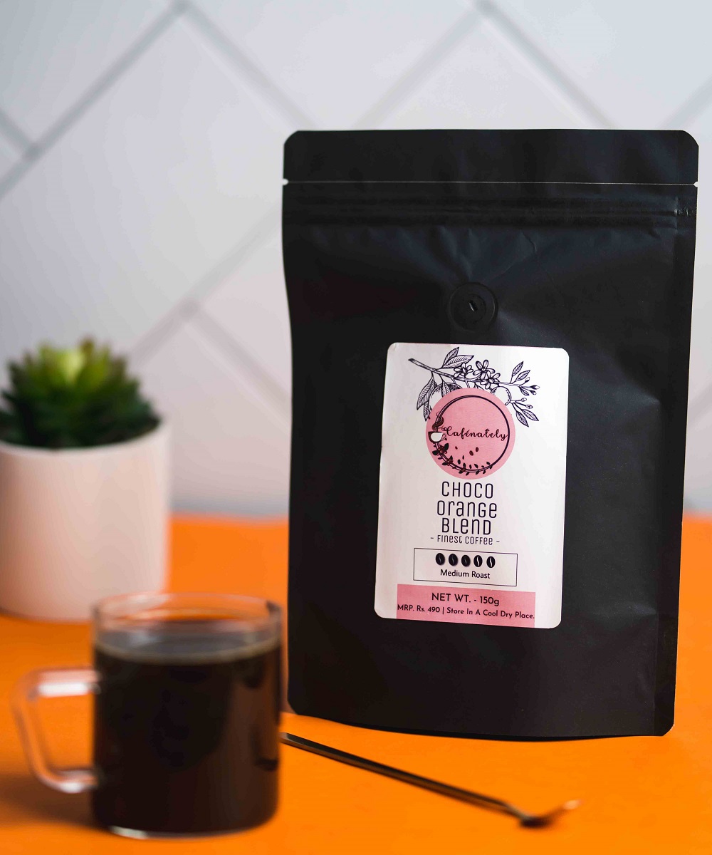 Buy chocolate orange flavoured instant coffee powder online